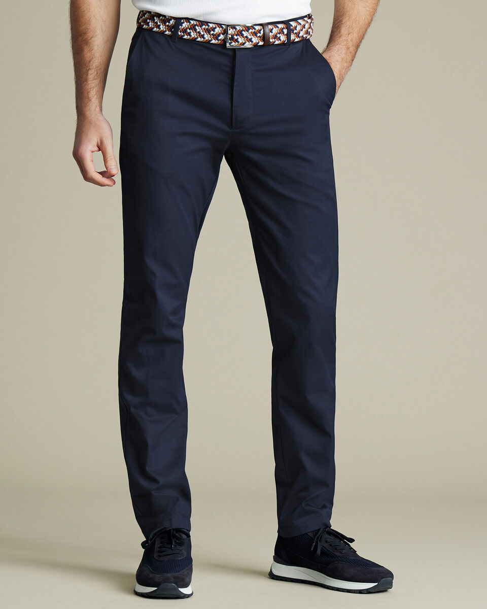 Performance Chinos - Navy | Charles Tyrwhitt