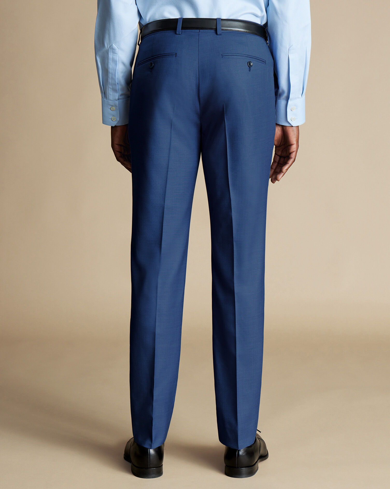 Men's Blue Suit Pants | Charles Tyrwhitt