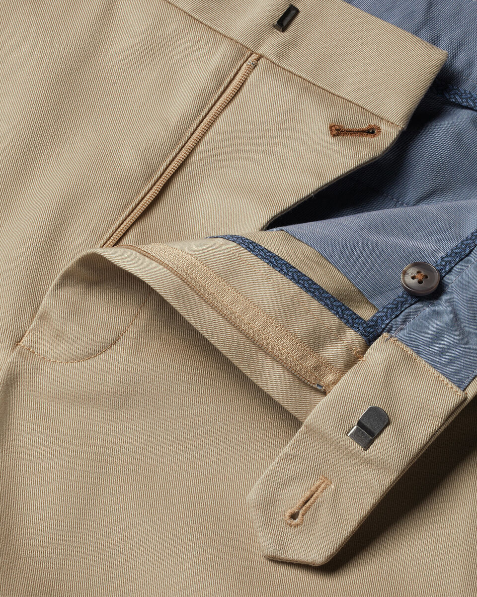 Ultimate Non-Iron Chinos - Taupe | Charles Tyrwhitt