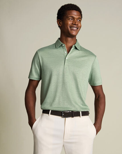 light green pattern shirt