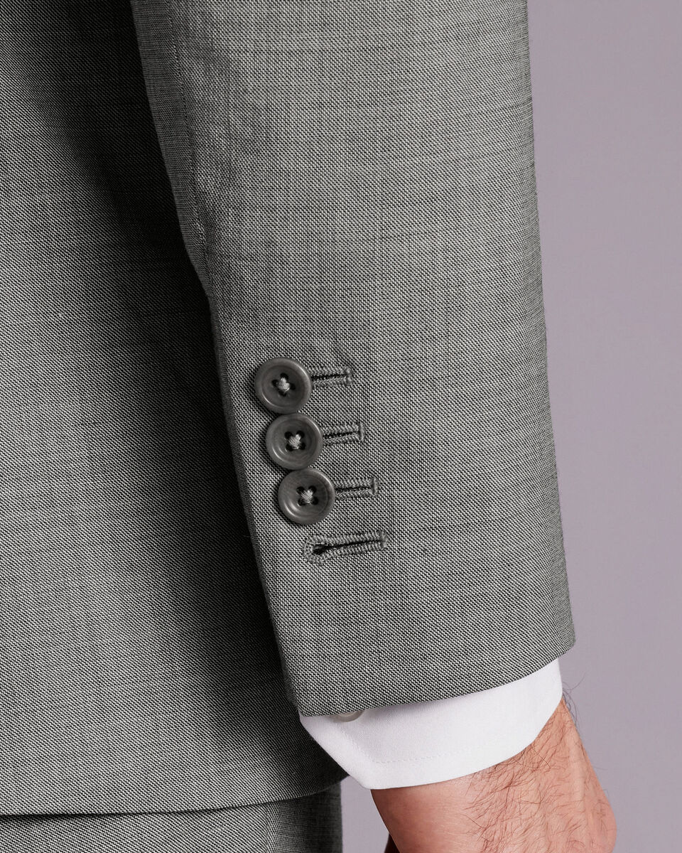 Sharkskin Suit - Light Grey | Charles Tyrwhitt