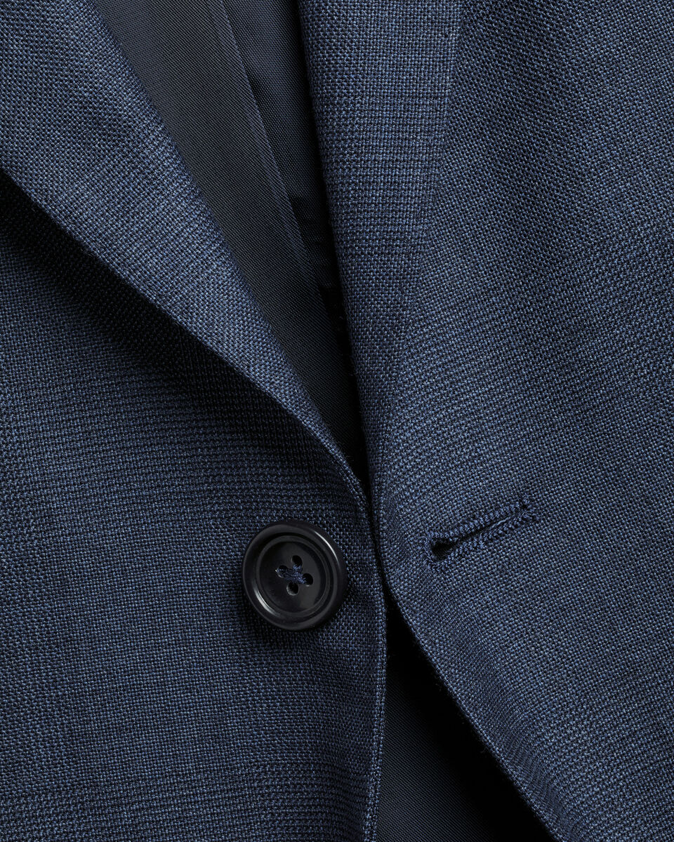 Prince of Wales Check Suit - Heather Blue | Charles Tyrwhitt