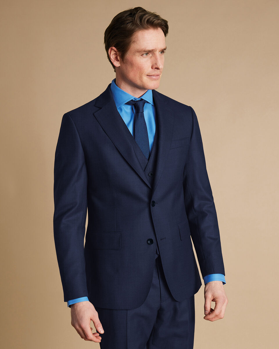 Ultimate Performance End-on-End Suit - Indigo Blue | Charles Tyrwhitt