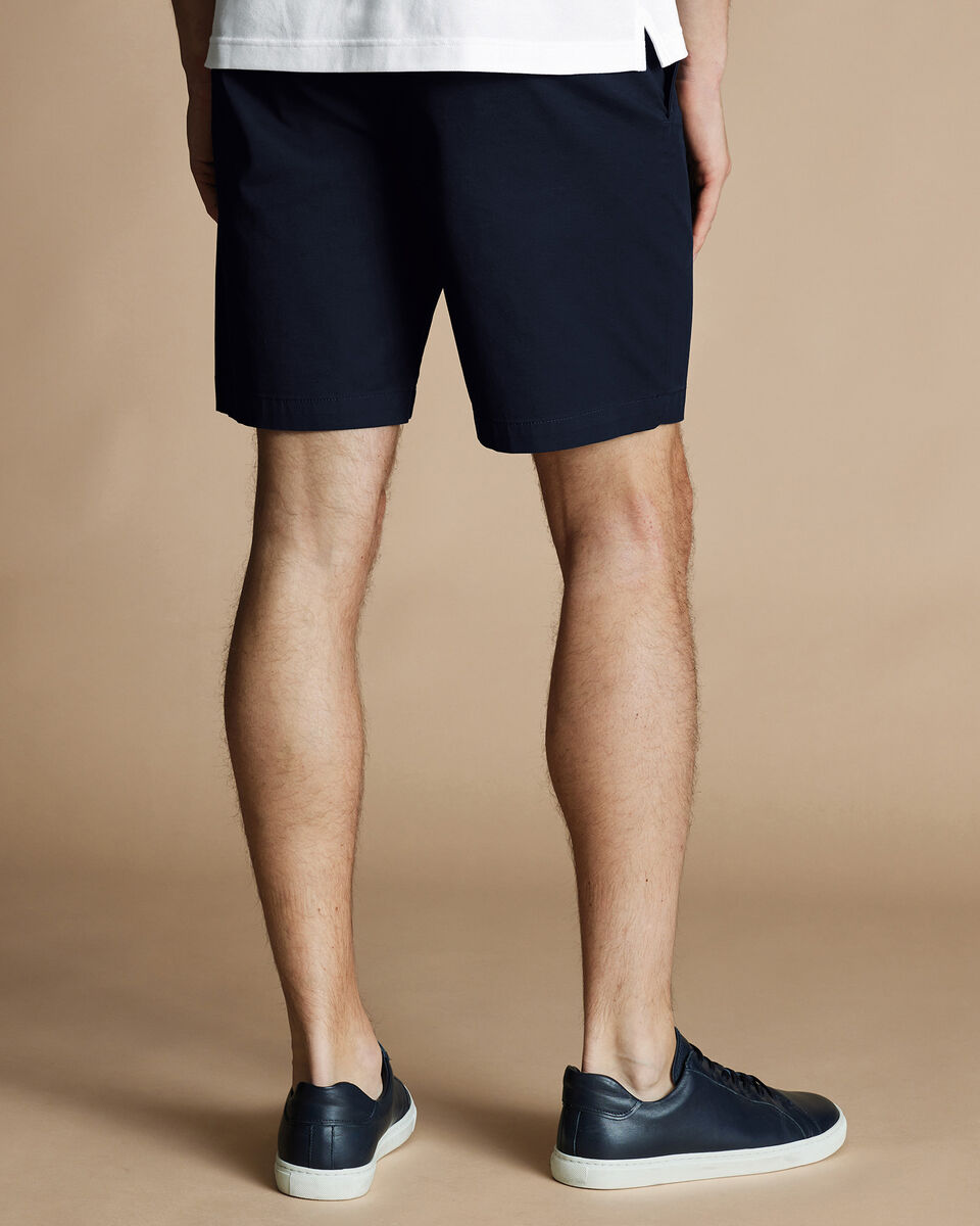 Cotton Shorts - Dark Navy | Charles Tyrwhitt