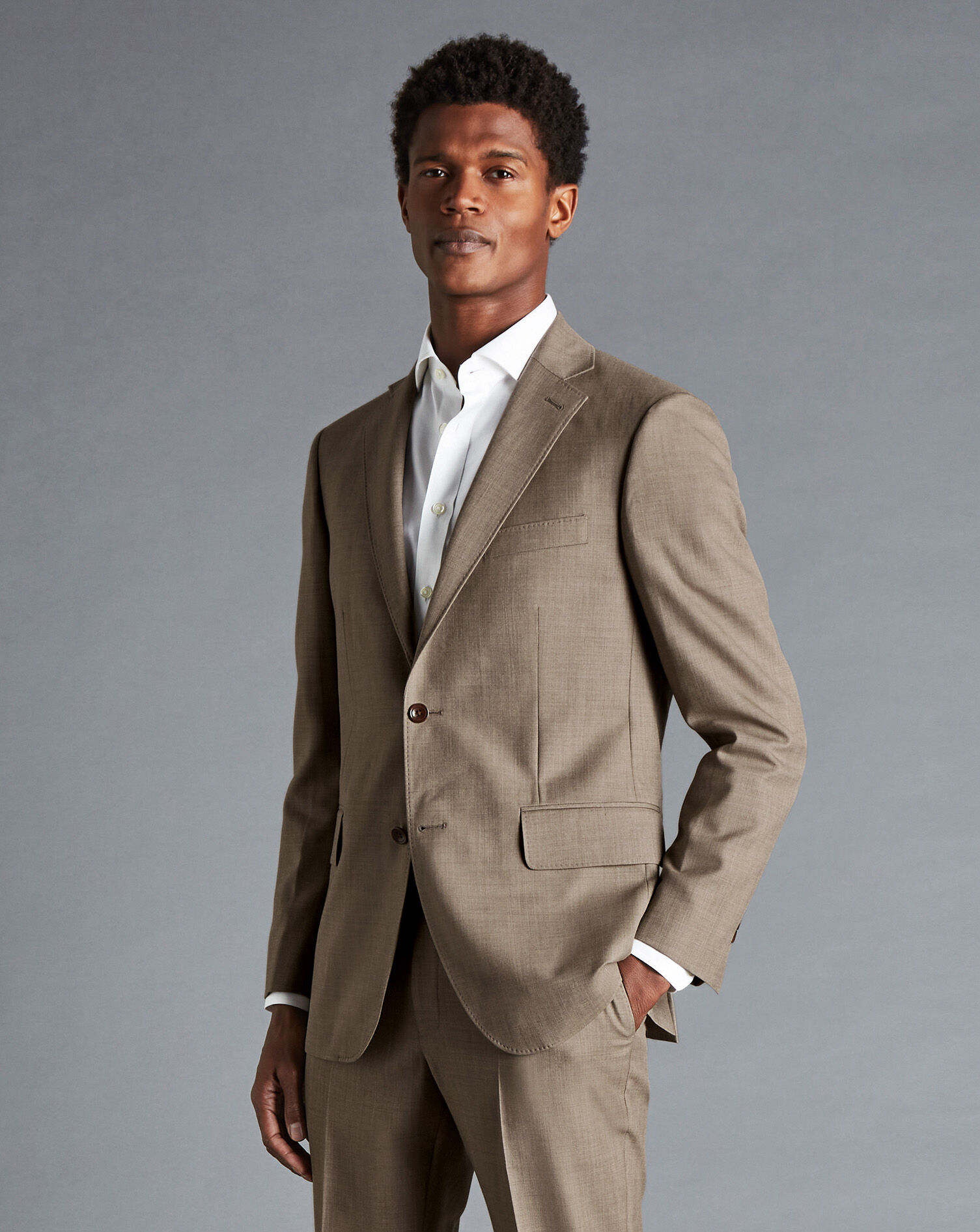 Cream Men's Suit Jackets | Charles Tyrwhitt