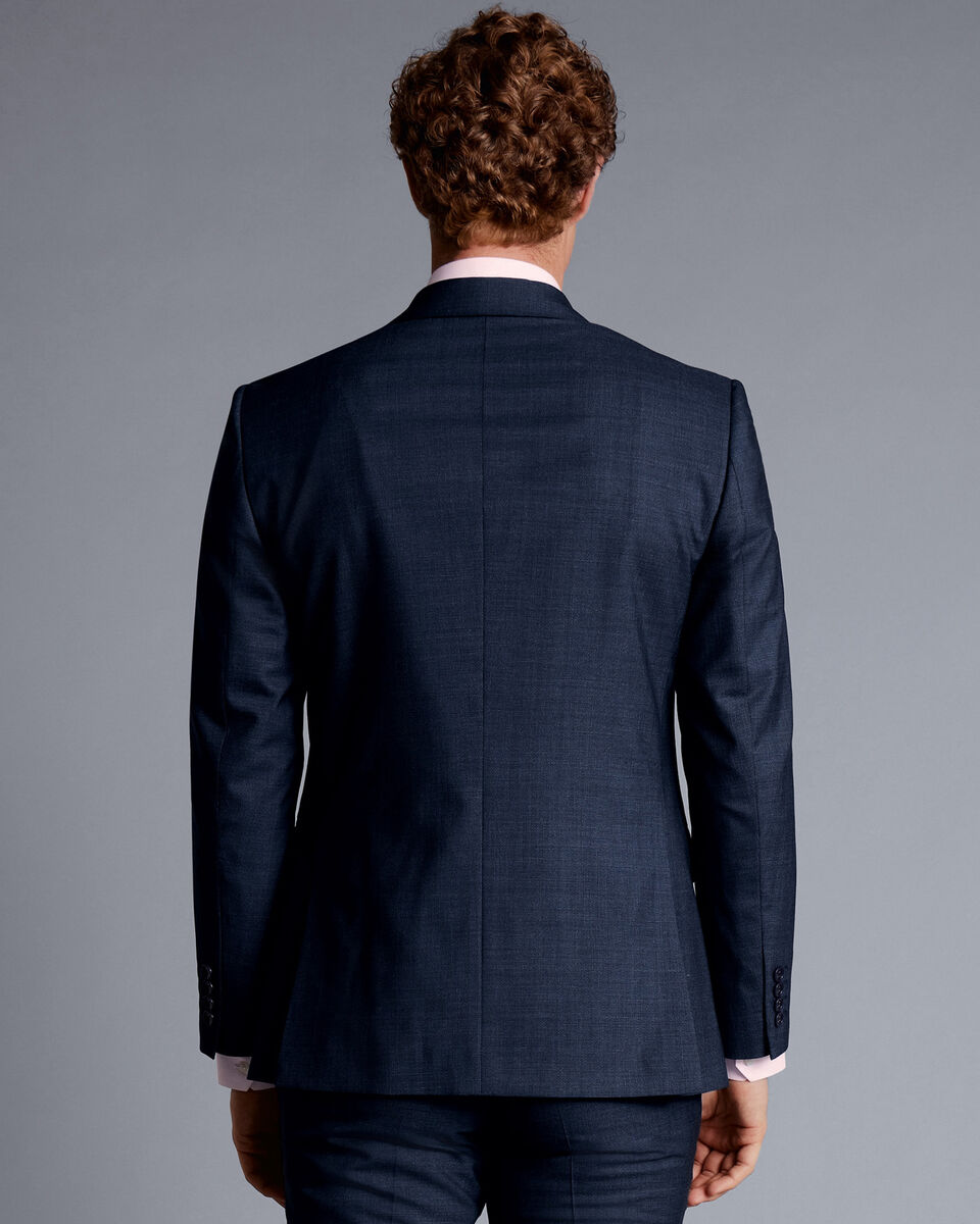 Textured Suit - Denim Blue | Charles Tyrwhitt
