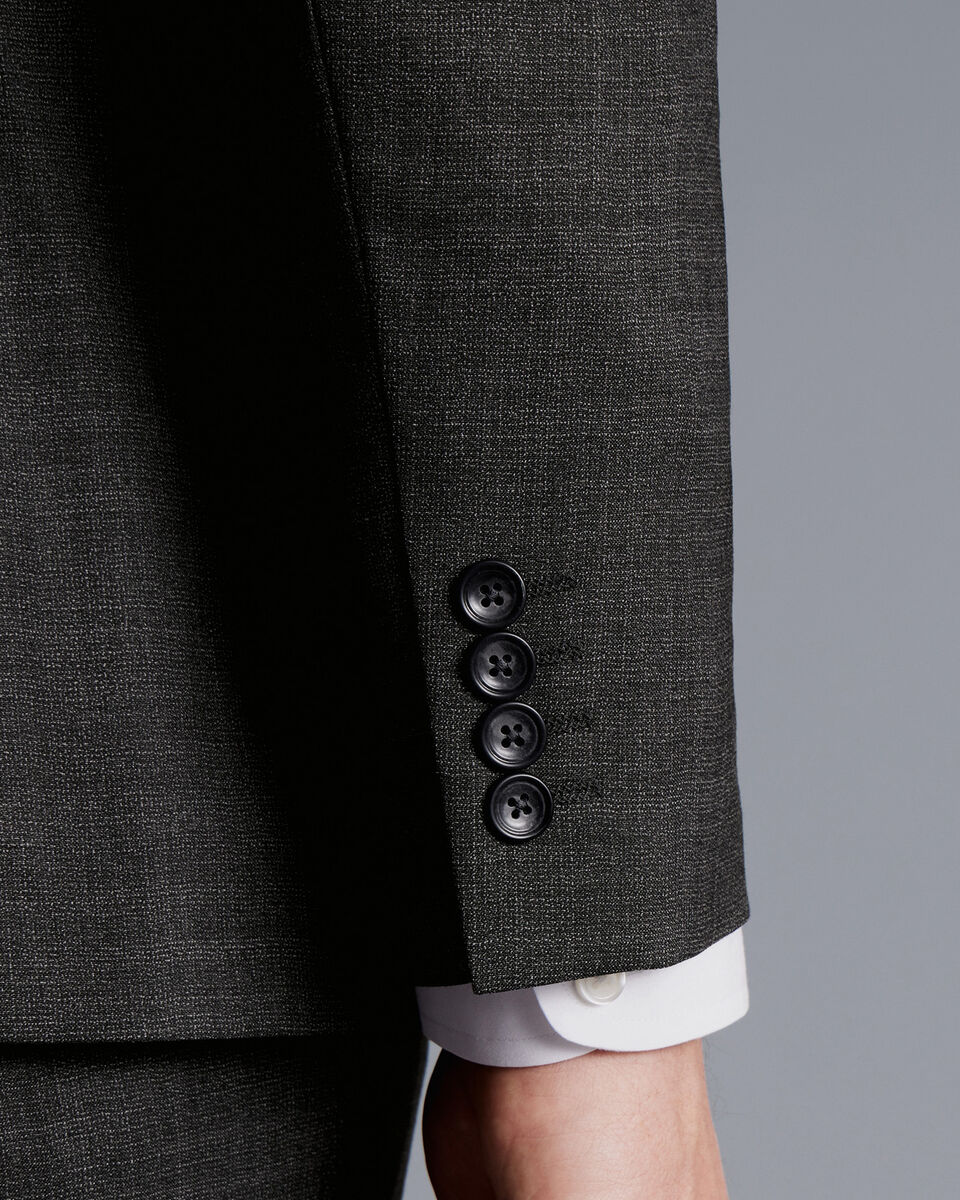 Textured Suit - Grey | Charles Tyrwhitt