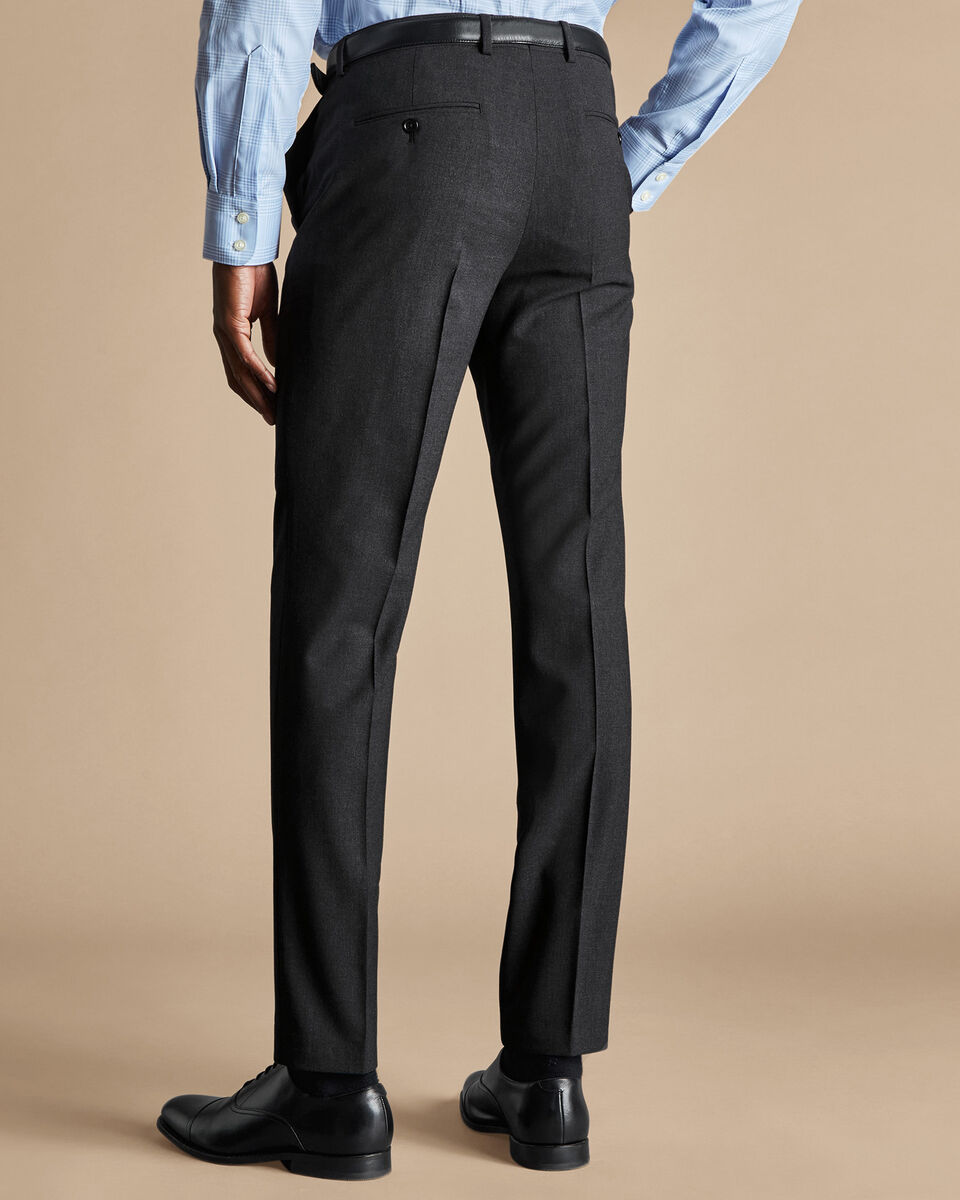 Ultimate Suit Pants - Charcoal | Charles Tyrwhitt