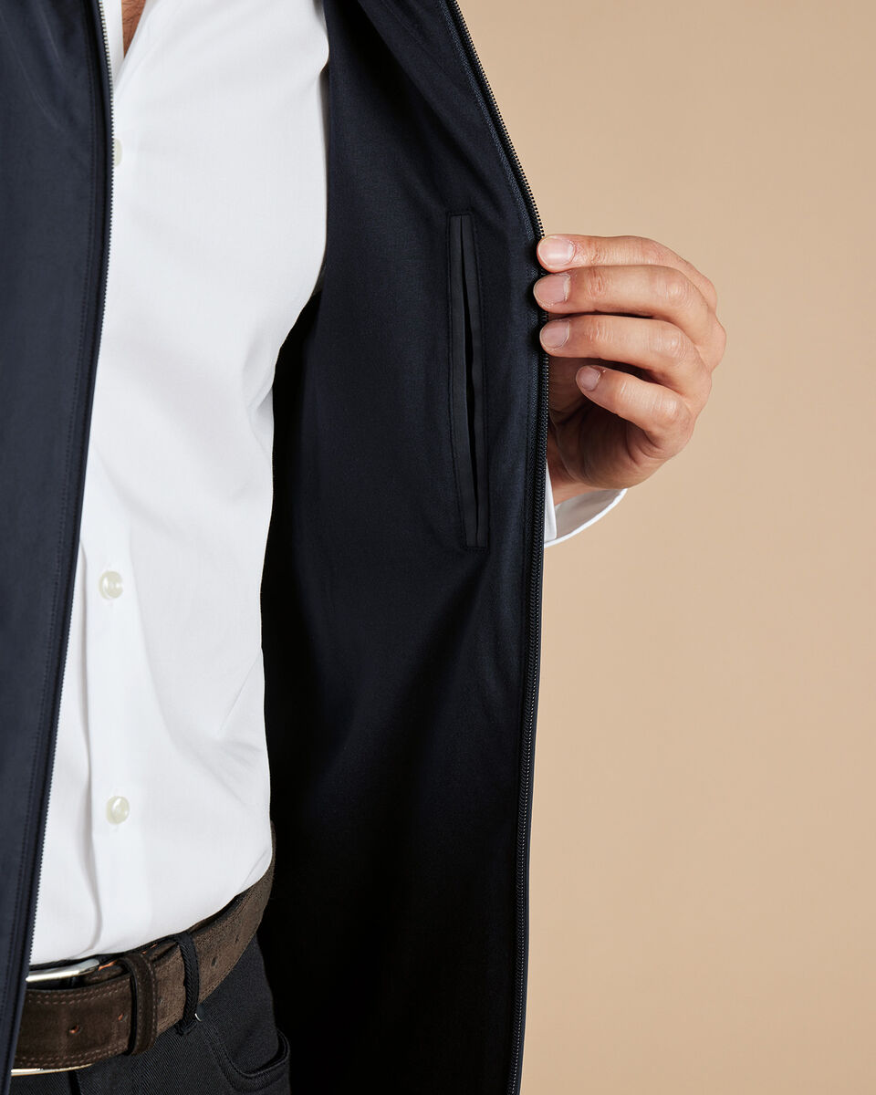 Performance Shell Vest - Navy | Charles Tyrwhitt