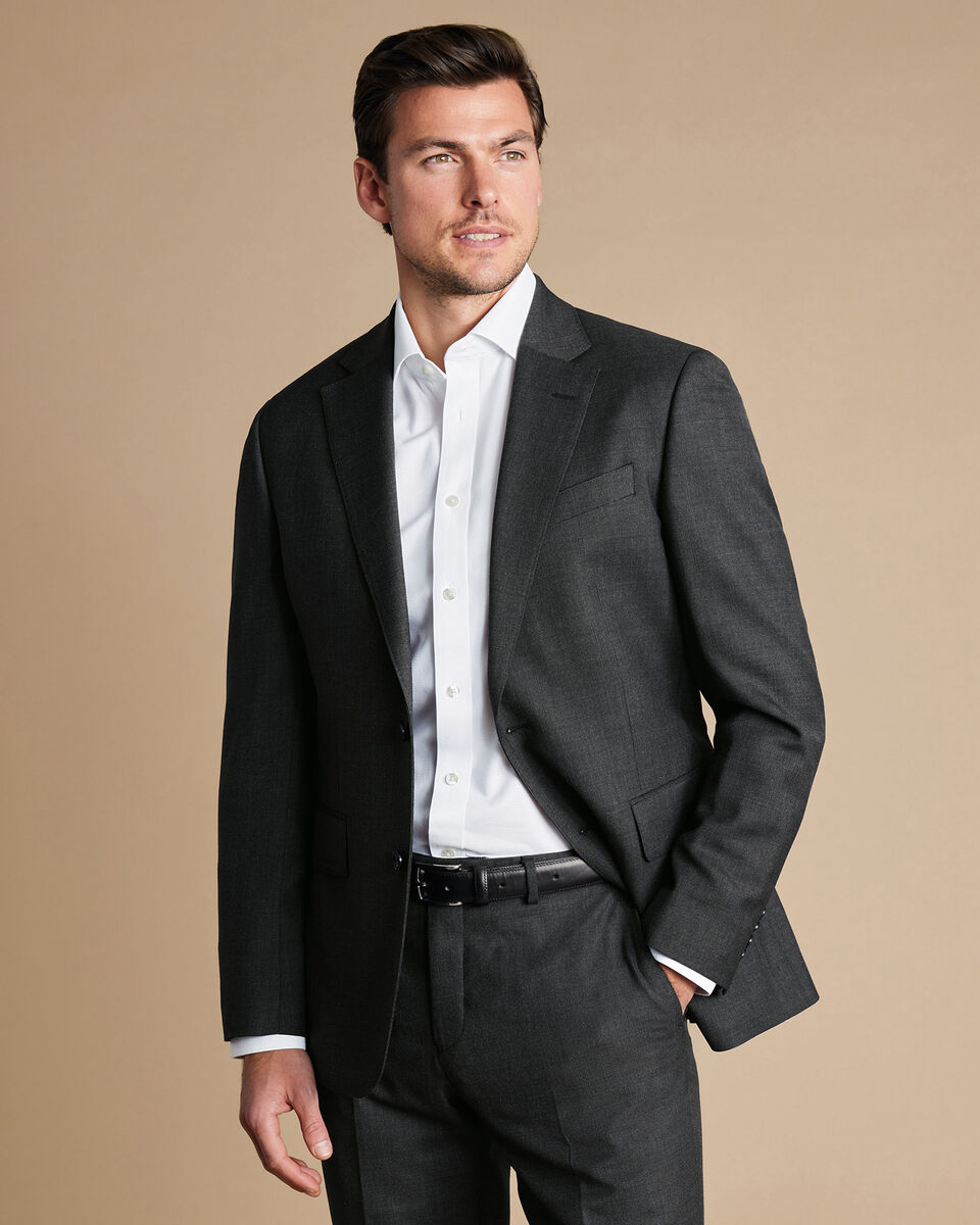 End-on-End Ultimate Performance Suit Jacket - Charcoal Gray | Charles ...