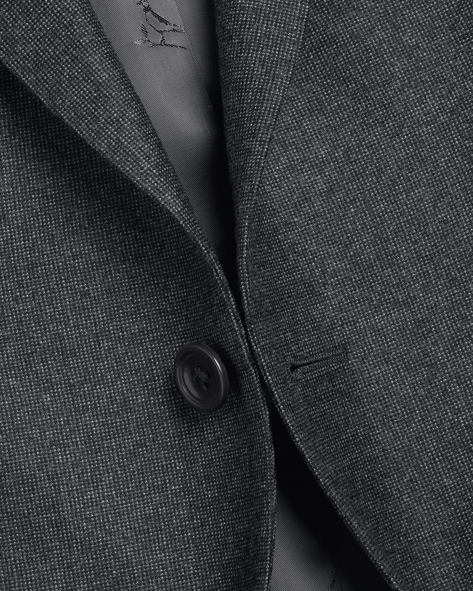 Italian Pindot Suit - Grey | Charles Tyrwhitt