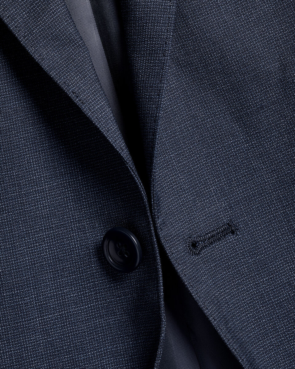 Textured Suit - Denim Blue | Charles Tyrwhitt