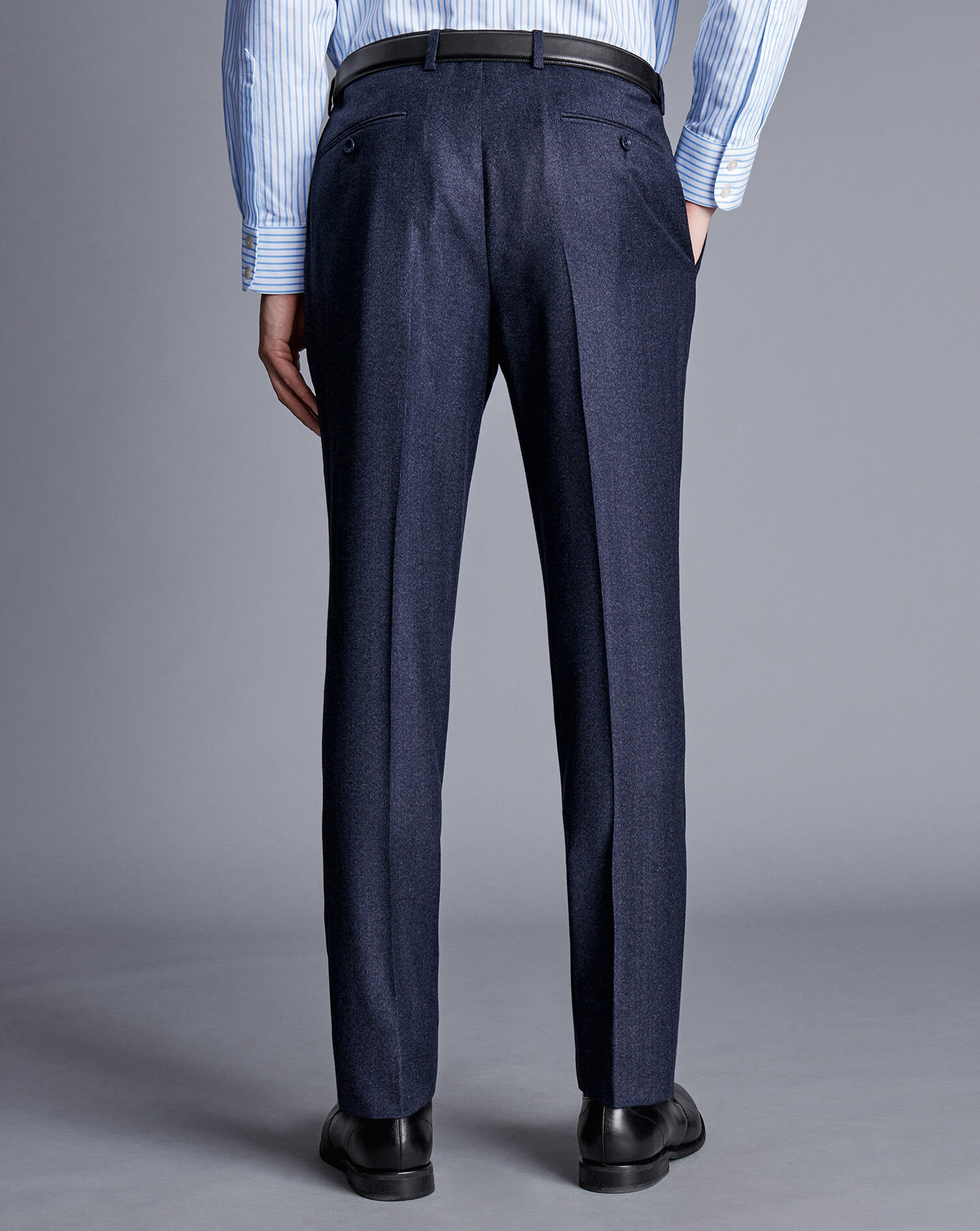 Men's Blue Suit Pants | Charles Tyrwhitt