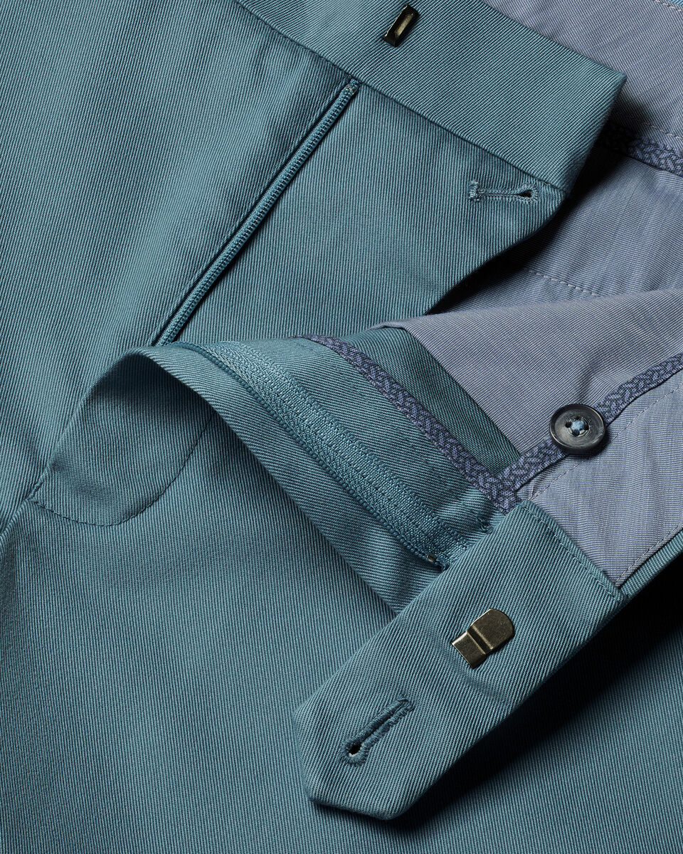 Ultimate Non-Iron Chinos - Mid Blue | Charles Tyrwhitt