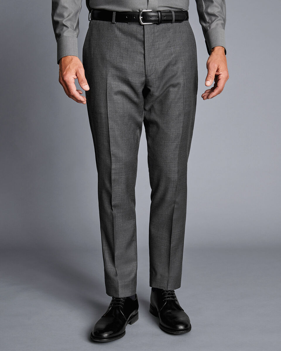 Luxury Italian Suit - Grey | Charles Tyrwhitt