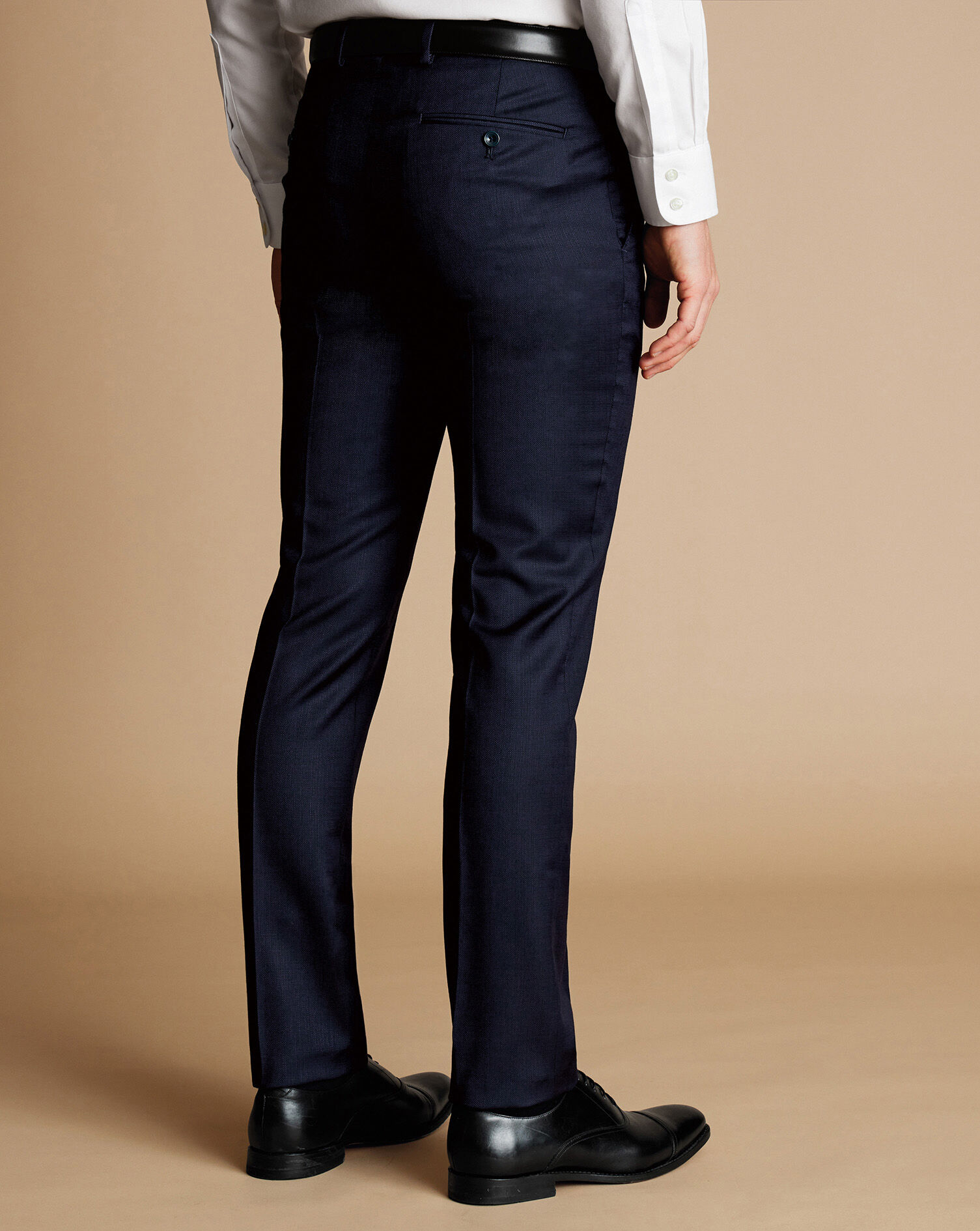 Men's Blue Suit Pants | Charles Tyrwhitt