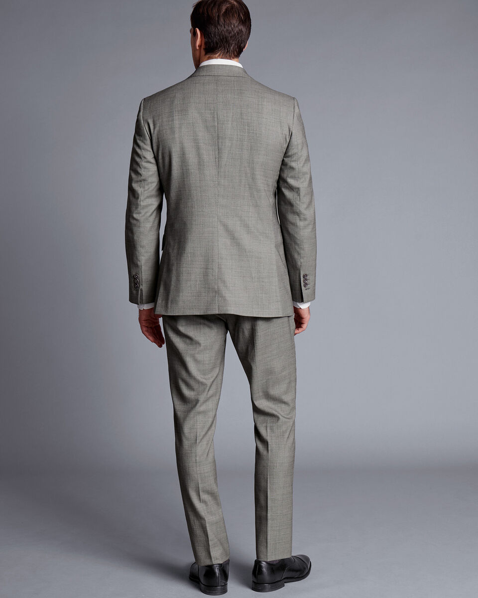 Sharkskin Suit - Light Grey | Charles Tyrwhitt