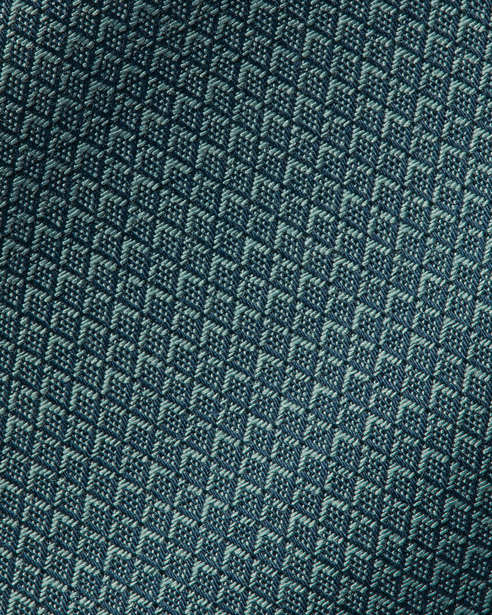 Non-Iron Diamond Stretch Texture Shirt - Atlantic Green | Charles Tyrwhitt