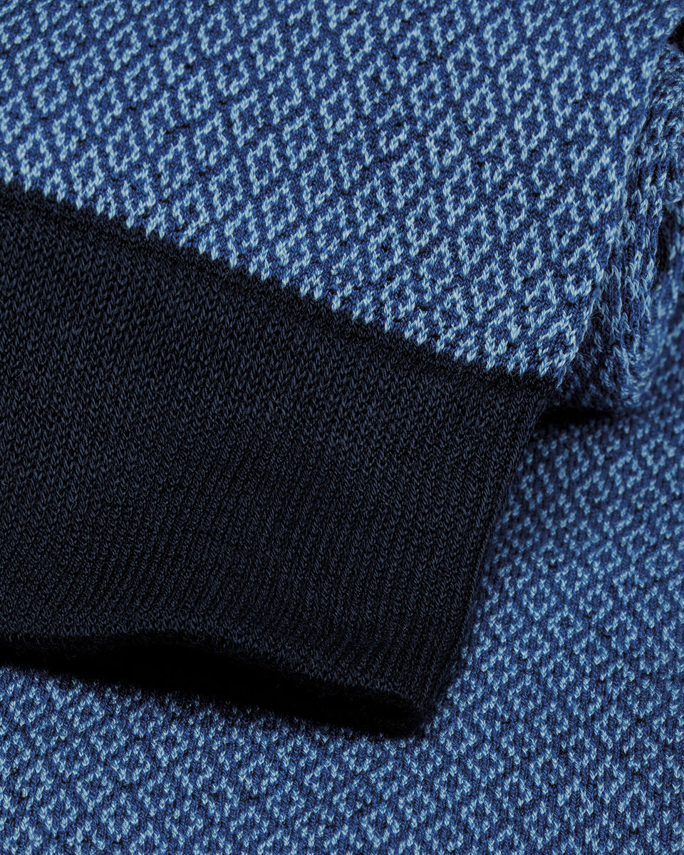 Diamond Socks - Indigo Blue | Charles Tyrwhitt