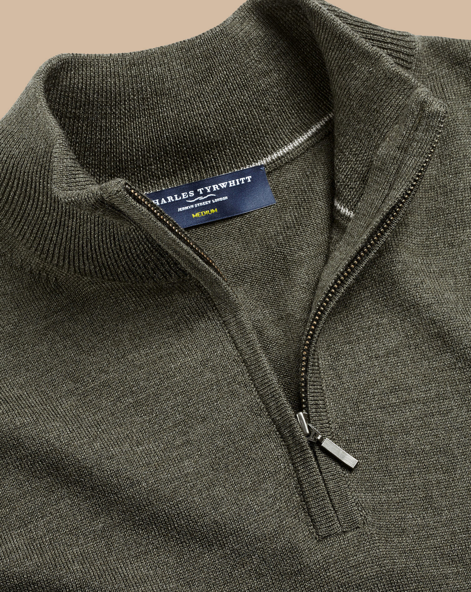 Men's Zip-Neck Jumpers | Charles Tyrwhitt