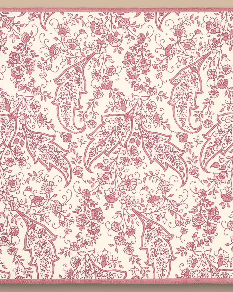 Einstecktuch aus Seide mit Paisleymuster - Hellrosa | Charles Tyrwhitt