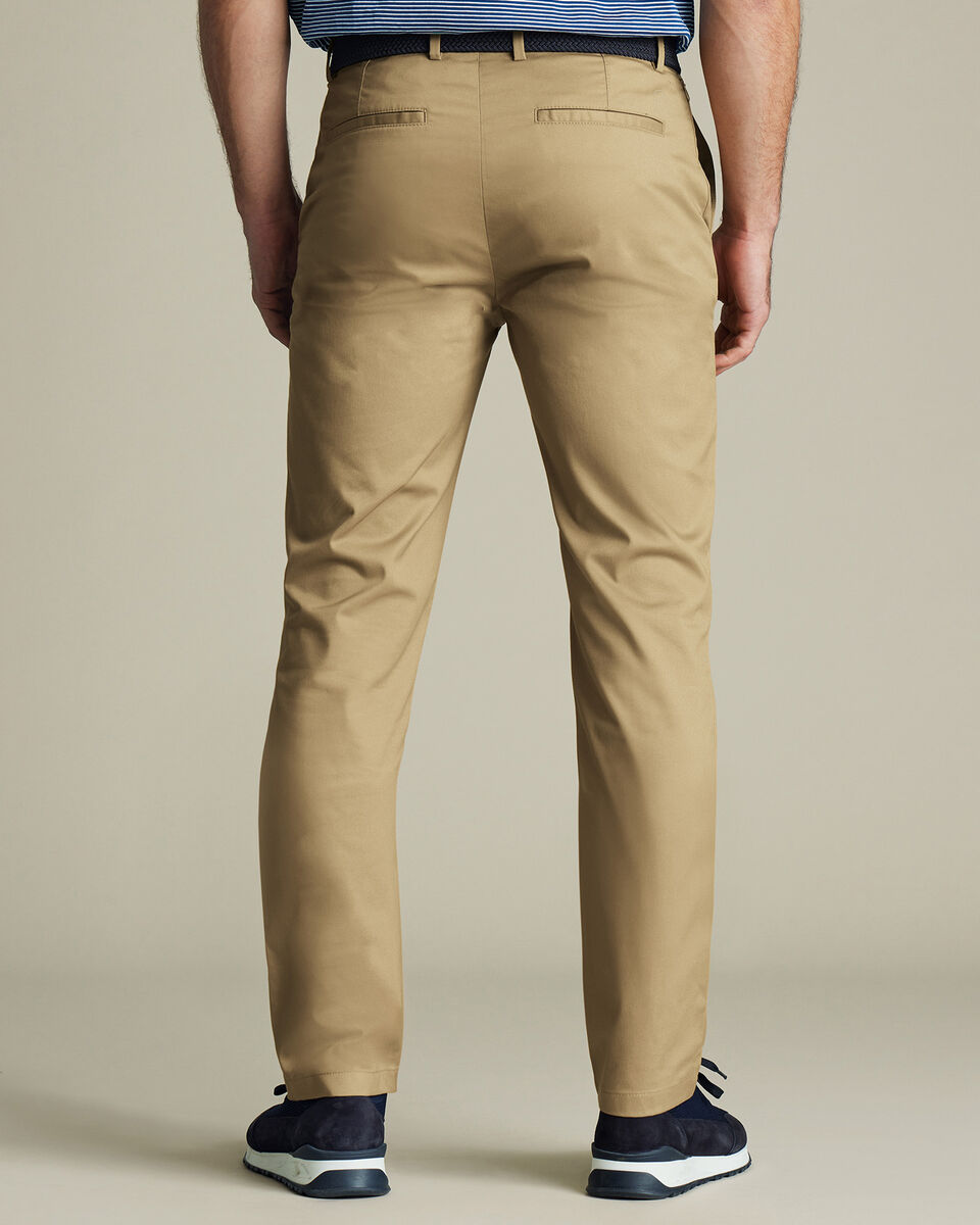 Performance Chinos - Tan | Charles Tyrwhitt