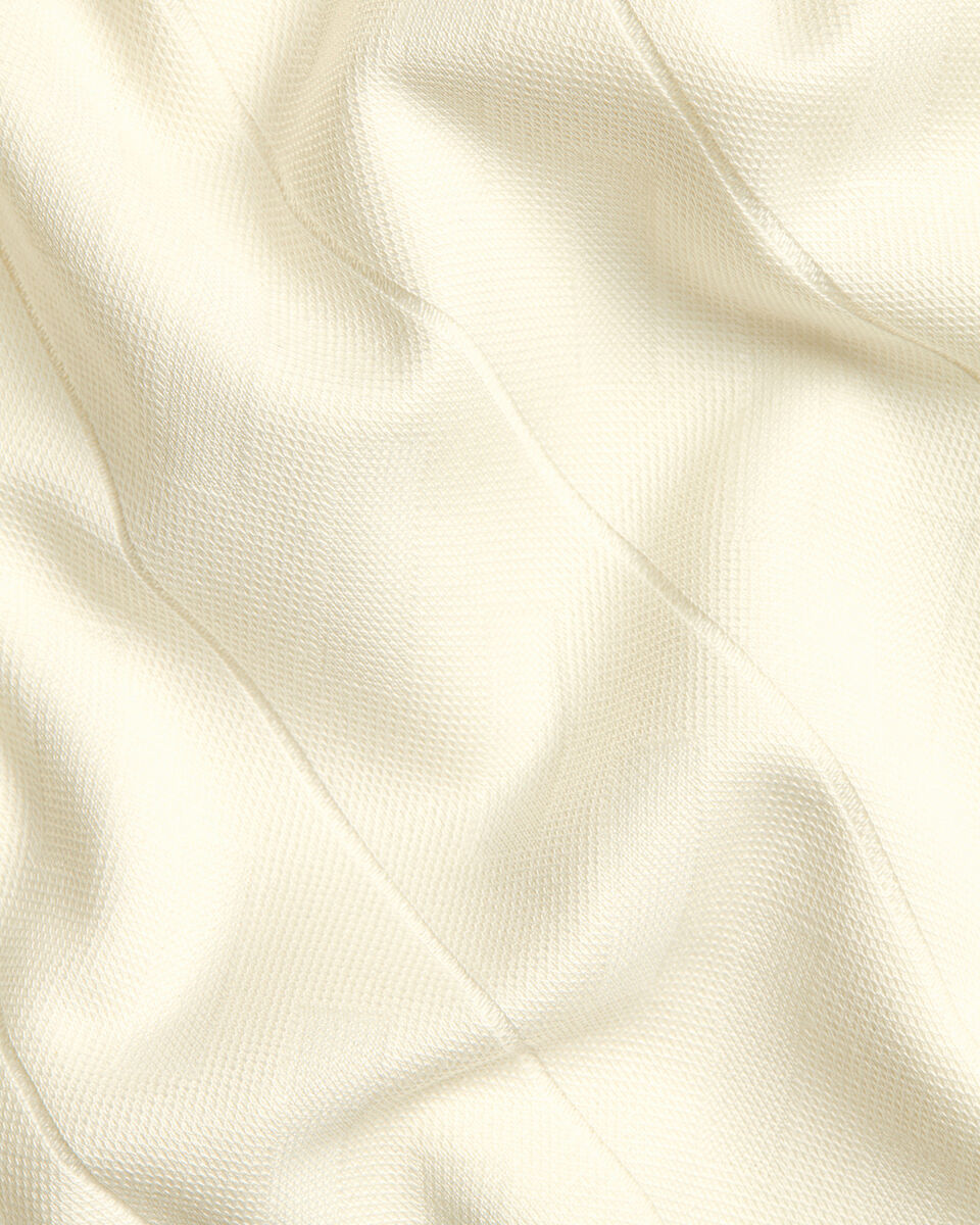 Textured Polo - Cream | Charles Tyrwhitt