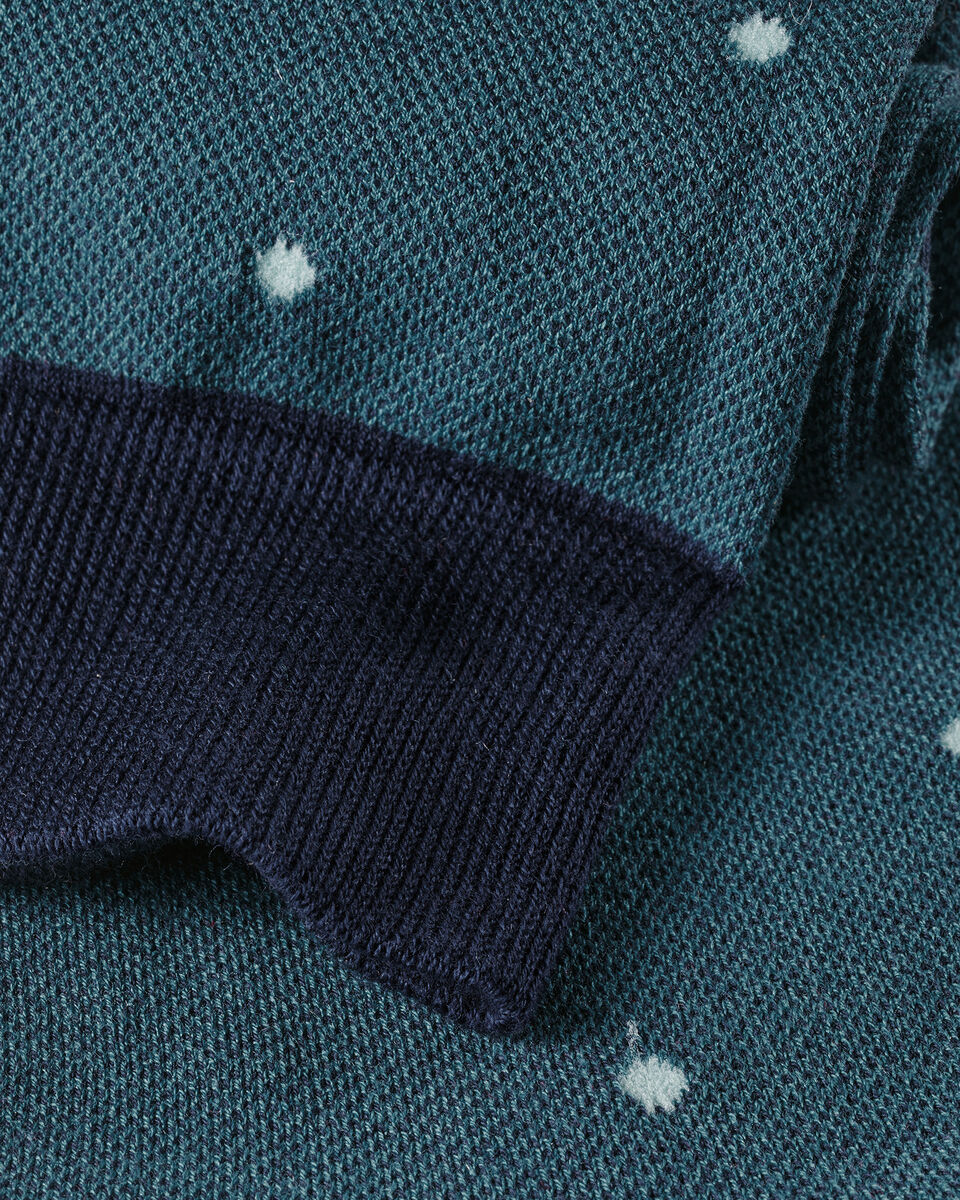Spot Socks - Teal Green | Charles Tyrwhitt
