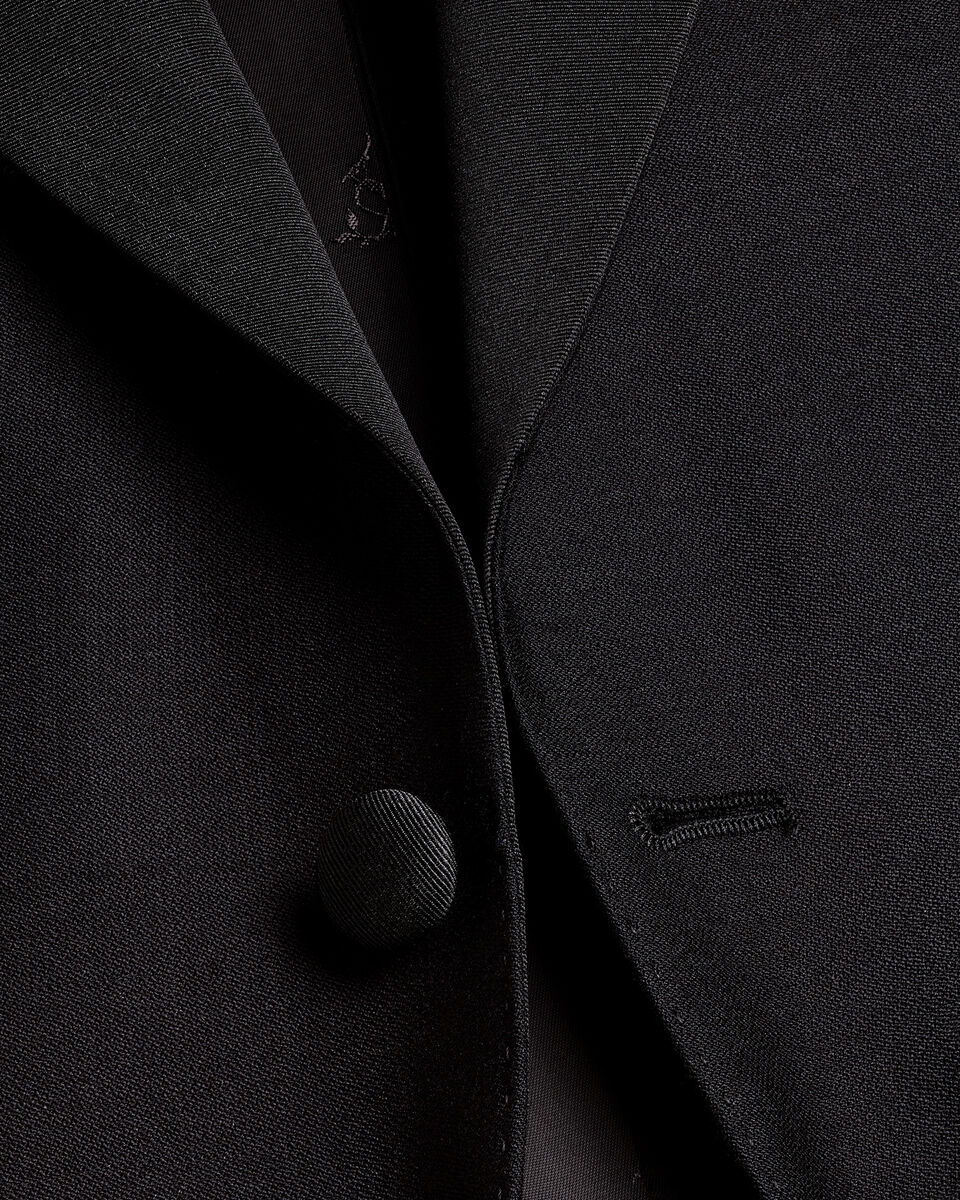 Peak Lapel Tuxedo - Black | Charles Tyrwhitt