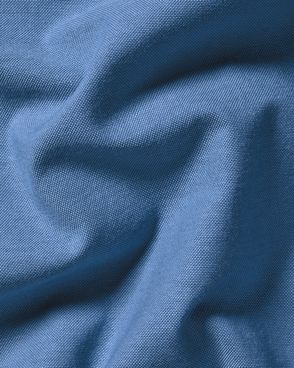 Stretch Washed Oxford Shirt - Cornflower Blue | Charles Tyrwhitt