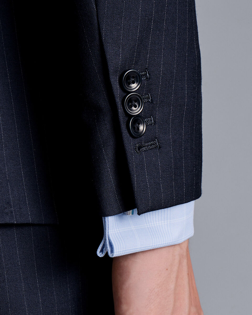 Ultimate Performance Stripe Suit - Navy | Charles Tyrwhitt