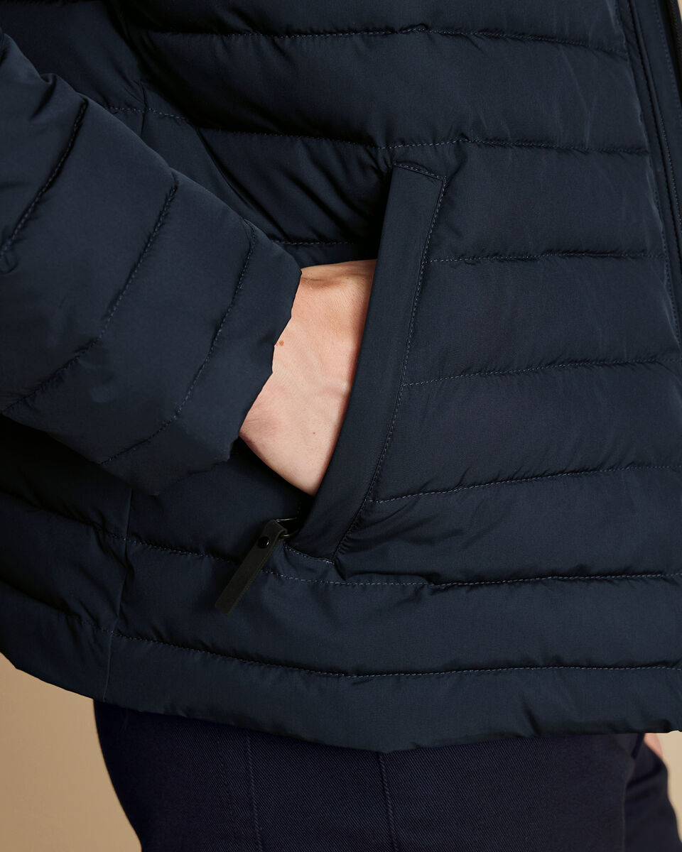 Lightweight Quilted Jacket - Navy | Charles Tyrwhitt
