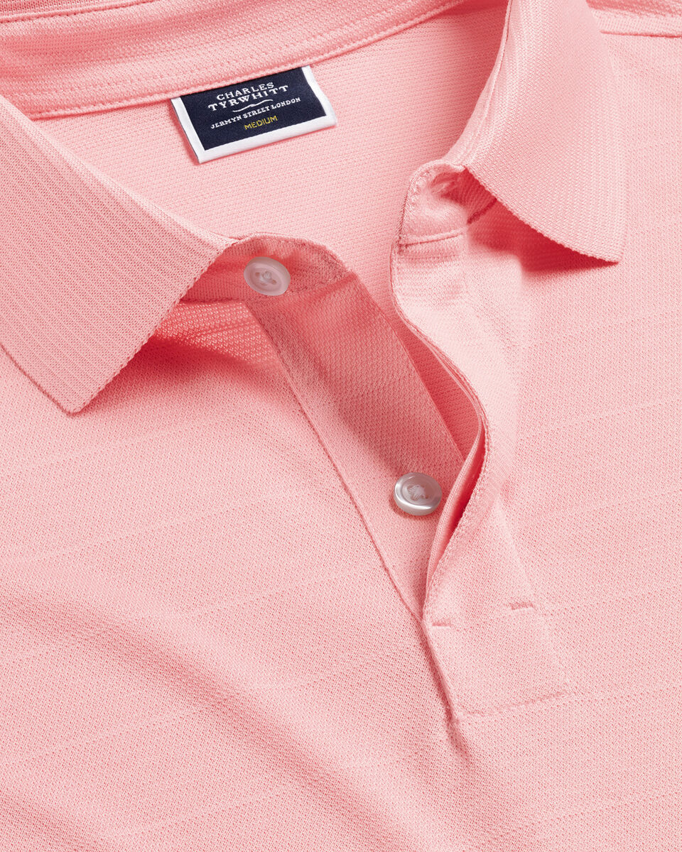 Tyrwhitt Cool Polo - Pink | Charles Tyrwhitt