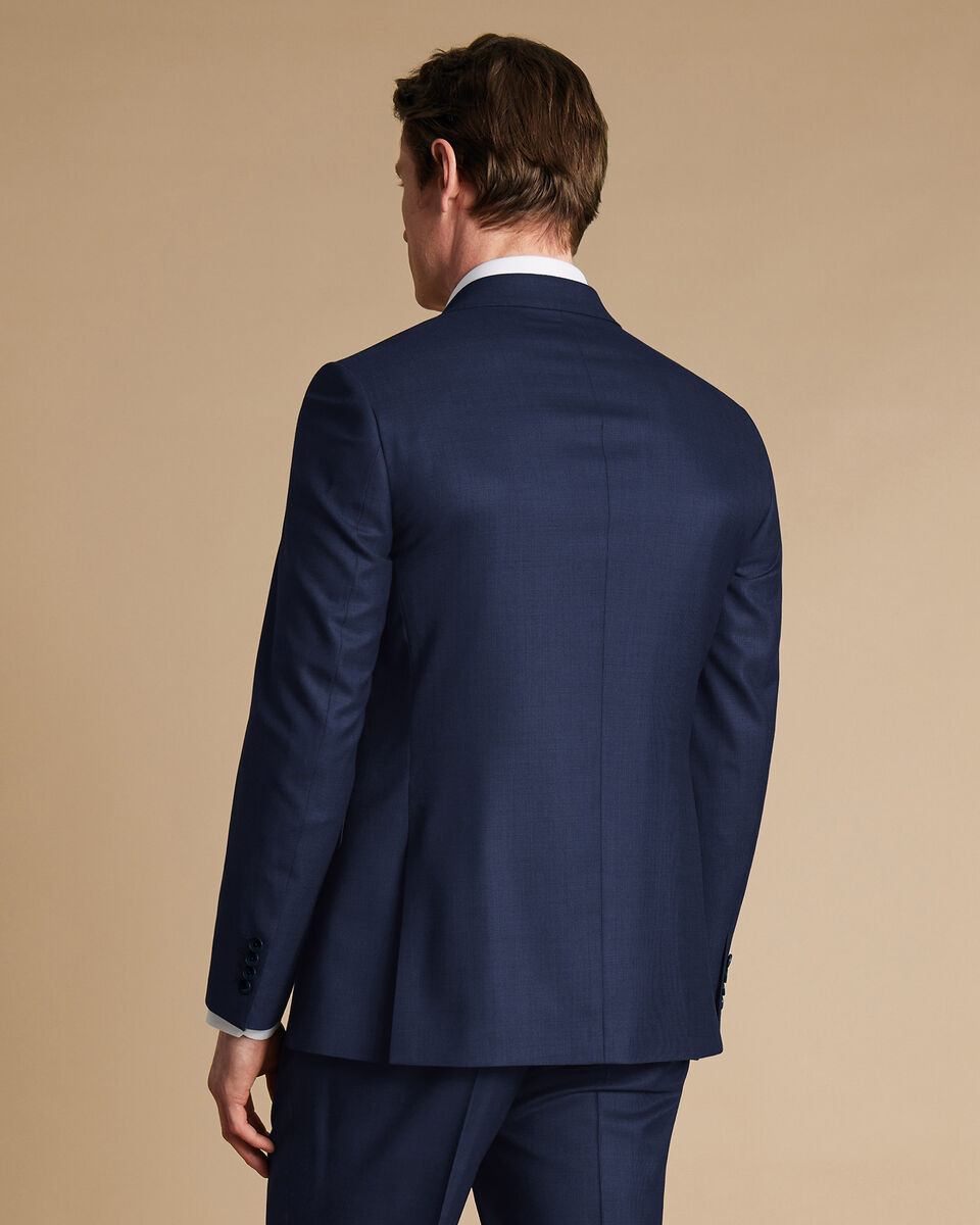 Ultimate Performance End-On-End Suit Jacket - Indigo Blue | Charles ...