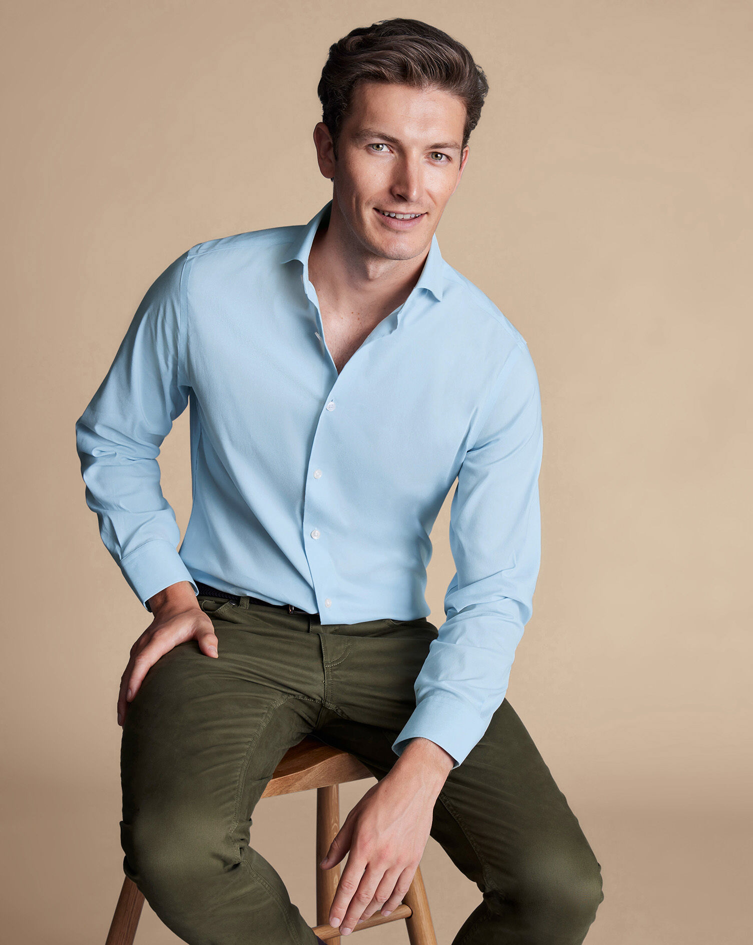 Men's Blue Work & Business Shirts | Charles Tyrwhitt Australia