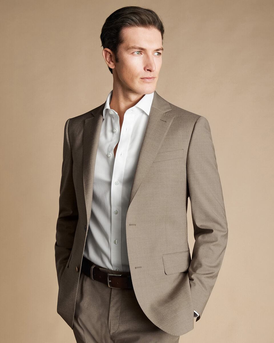 Italian Suit - Mocha | Charles Tyrwhitt
