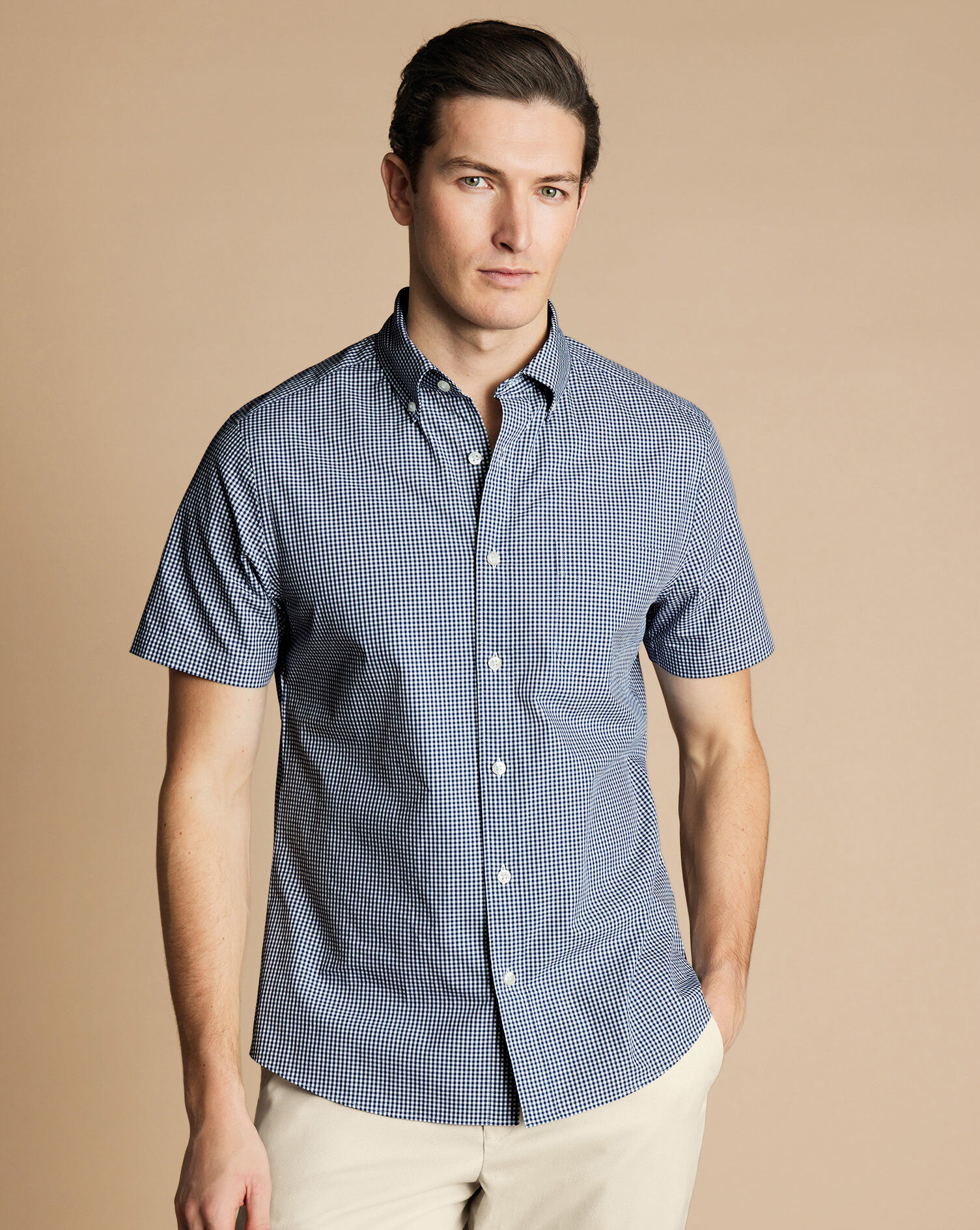 Men's Short sleeve Shirts | Charles Tyrwhitt